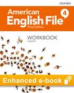 AMERICAN ENGLISH FILE 4 - WORKBOOK EBOOK **3rd Edition** * Digital ...
