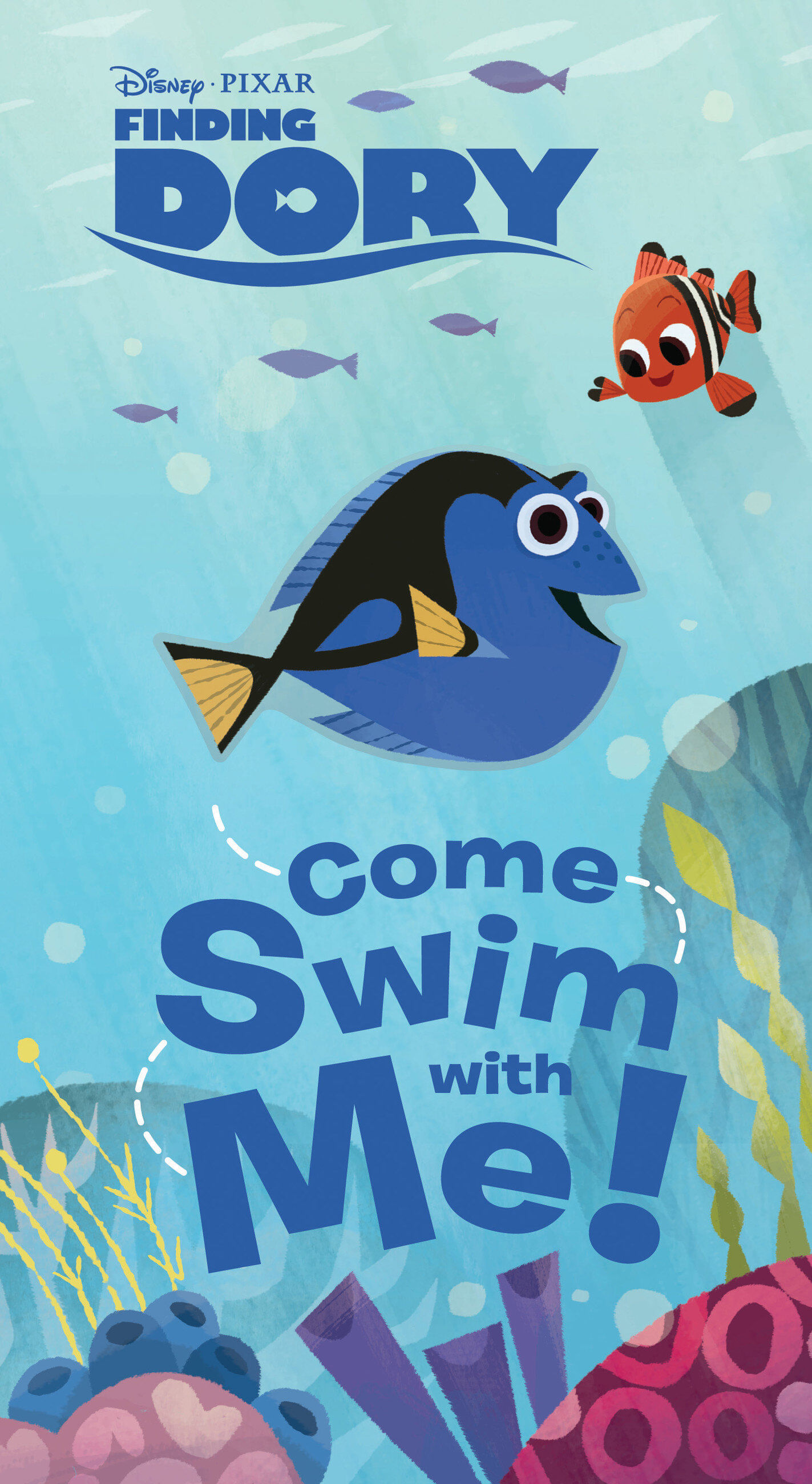 FINDING DORY: COME SWIM WITH ME! - Disney - Kel Ediciones