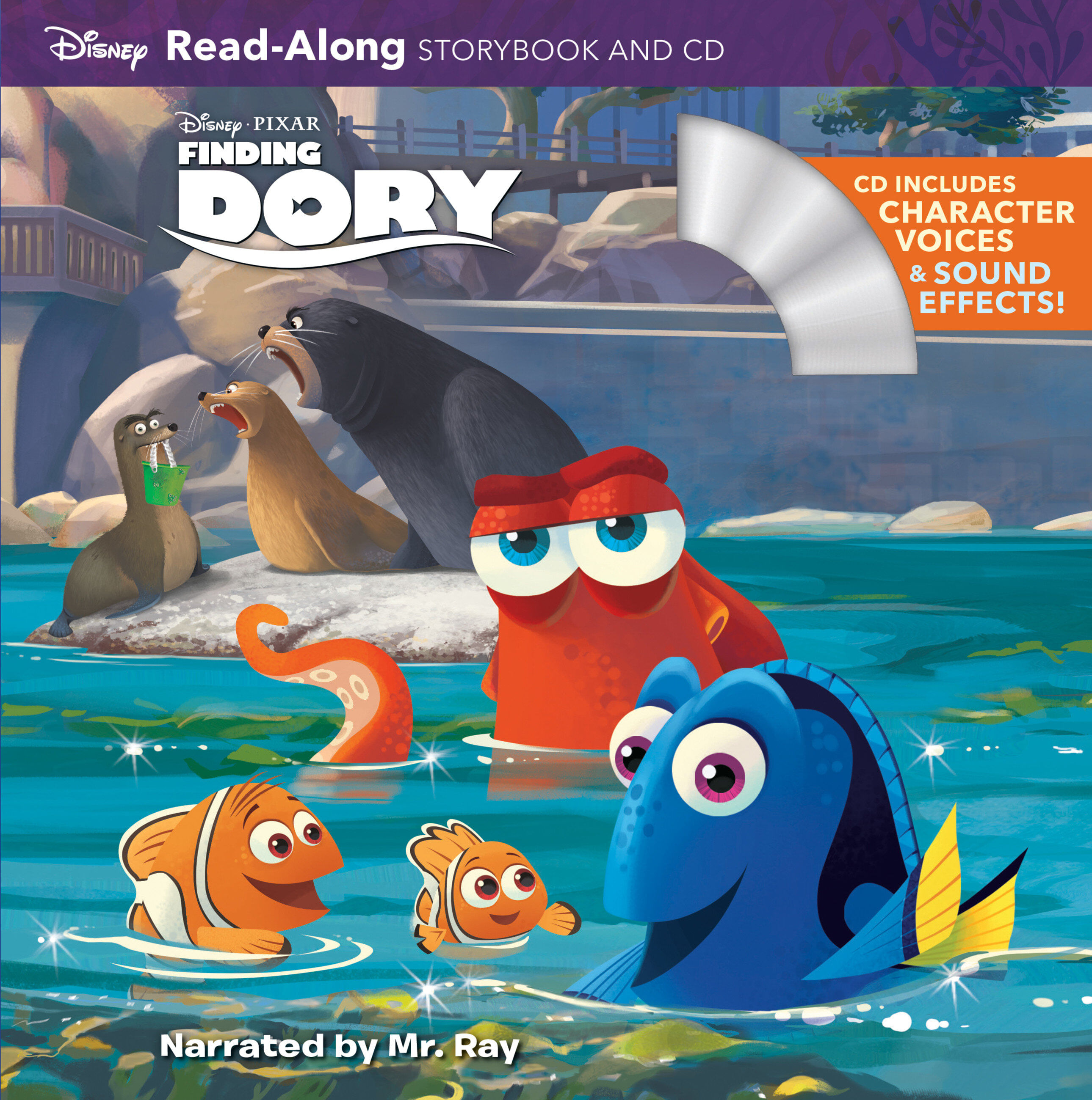 FINDING DORY: Read Along Storybook and CD - Disney - Kel Ediciones