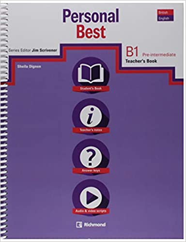 PERSONAL BEST B1 PRE-INTERMEDIATE -Teacher's book - Kel Ediciones