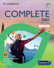COMPLETE FIRST - STUDENT`S Book without answers *3rd Edition* - Kel ...