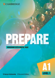 PREPARE LEVEL 1 WORKBOOK WITH DIGITAL PACK *2nd Edition* - Kel Ediciones