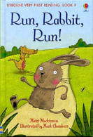 RUN RABBIT RUN - Usborne Very First Reading - Kel Ediciones