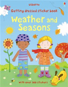 WEATHER AND SEASONS - Getting Dressed Sticker Book - Kel Ediciones