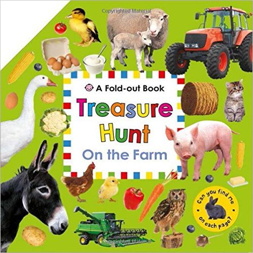 ON THE FARM - A Fold-out Treasure Hunt - Kel Ediciones
