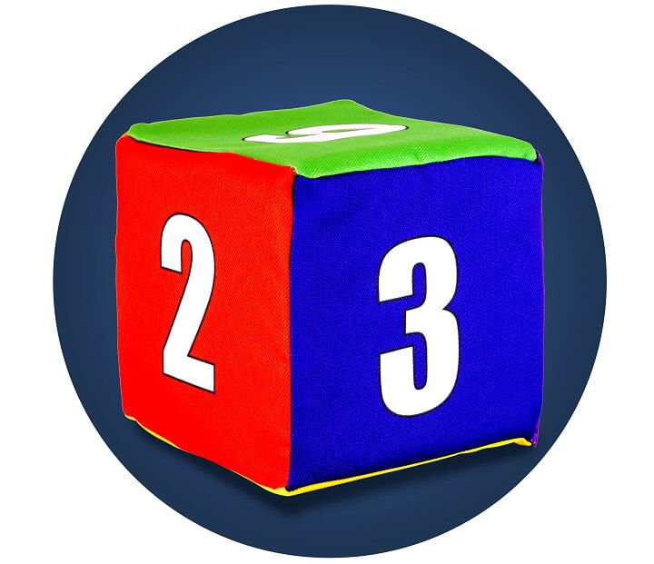 DADO NUMBERS (15 cm x 15 cm x 15 cm) - SYZYGY - Kel Ediciones