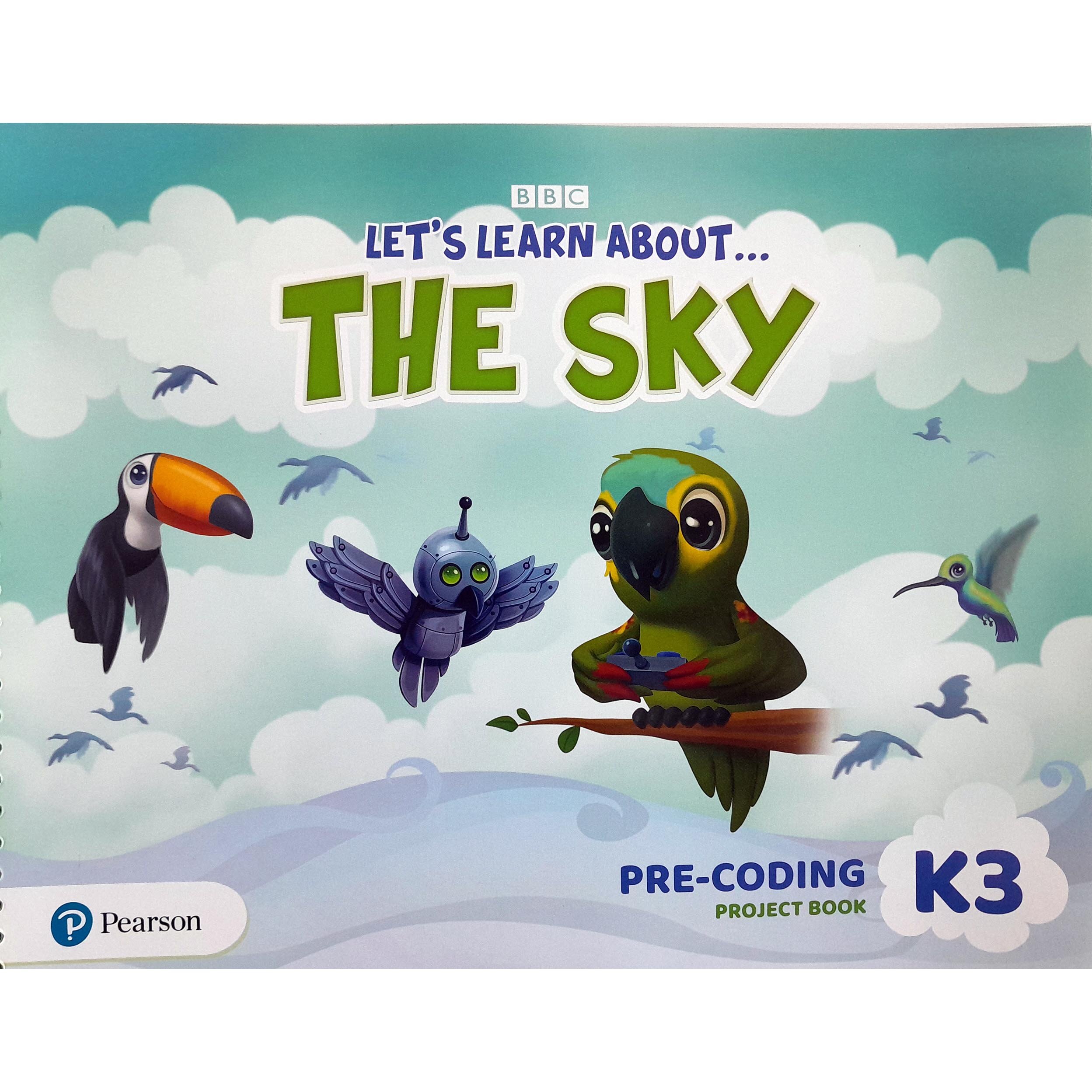 LET'S LEARN ABOUT : THE SKY K3 - Pre-coding Project Book - Kel Ediciones
