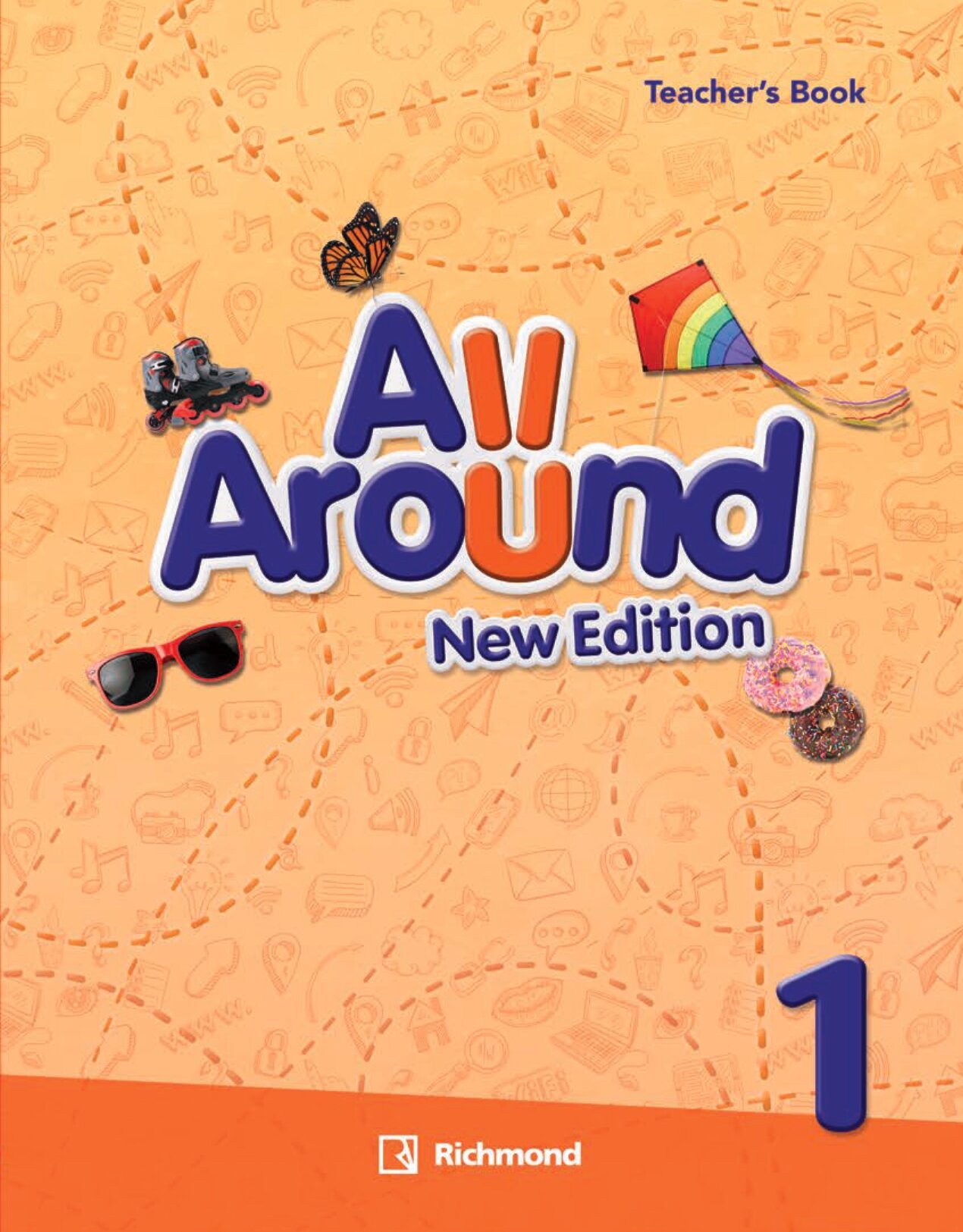 ALL AROUND 1 - TEACHER`S with Audio CD & CD-ROM *New Edition* - Kel ...