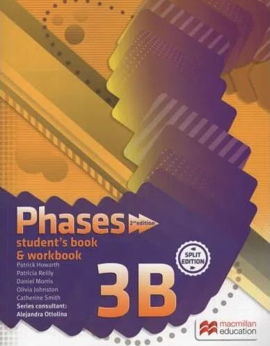 PHASES 3B - STUDENT`S + WORKBOOK **2nd Edition** - Kel Ediciones