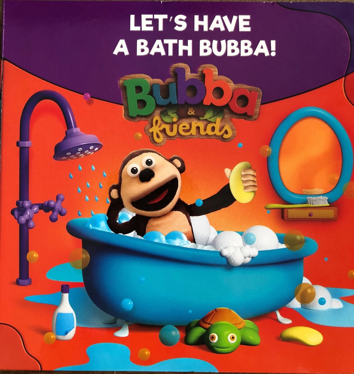 LET S HAVE A BATH BUBBA! - Bubba & Friends - Kel Ediciones