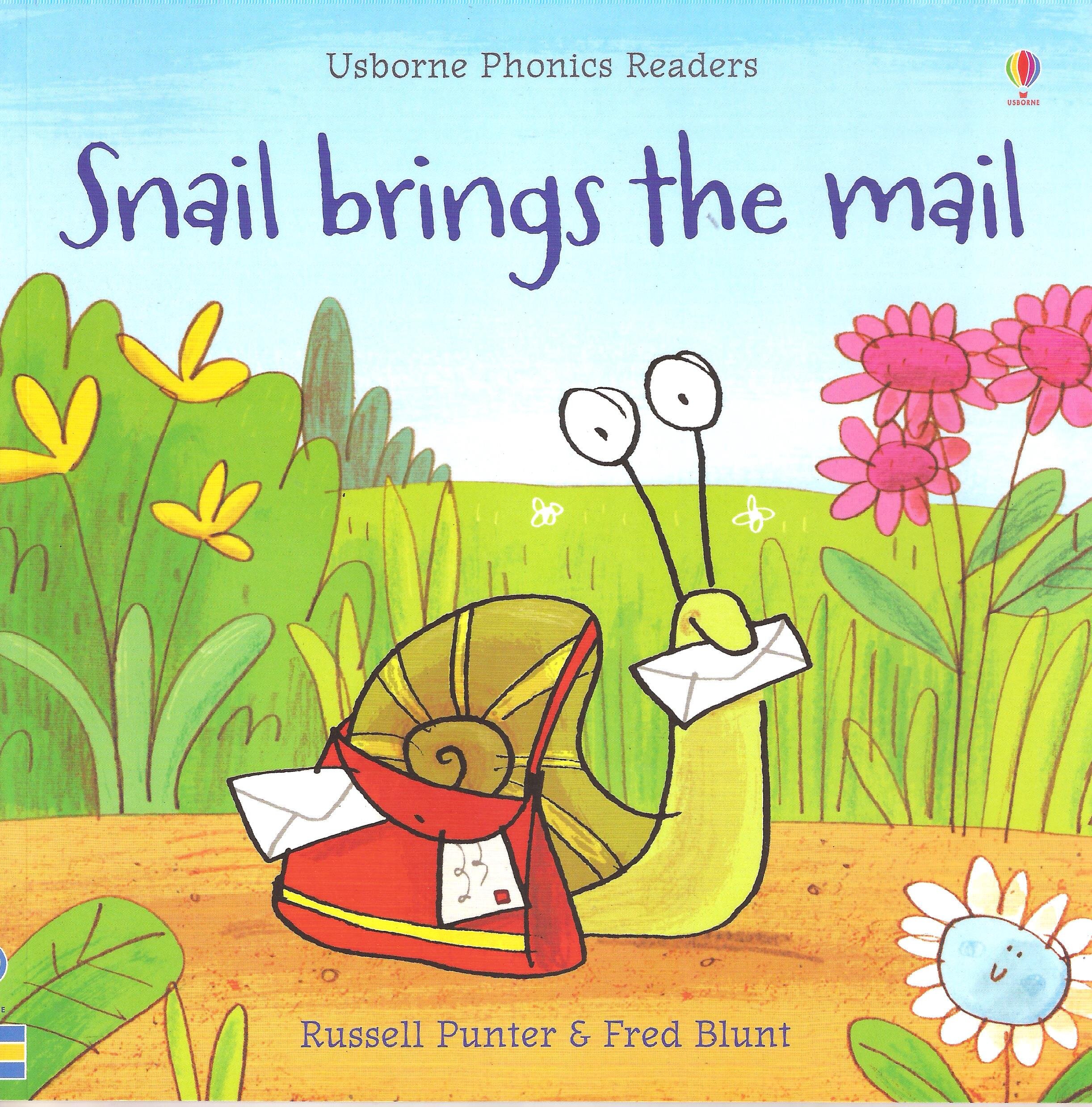SNAIL BRINGS THE MAIL - Usborne Phonics Readers - Kel Ediciones