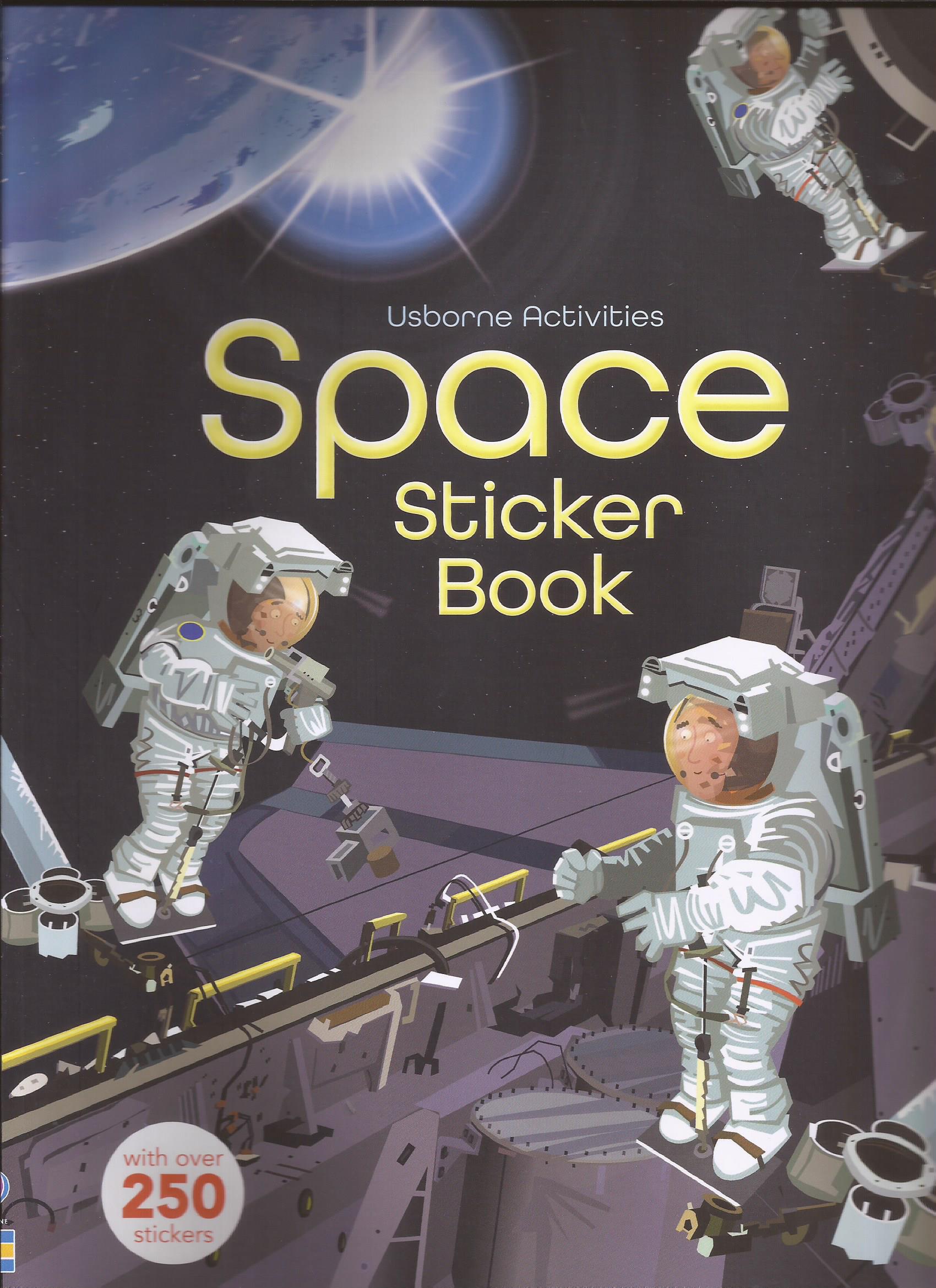 SPACE STICKER BOOK - Usborne - Kel Ediciones