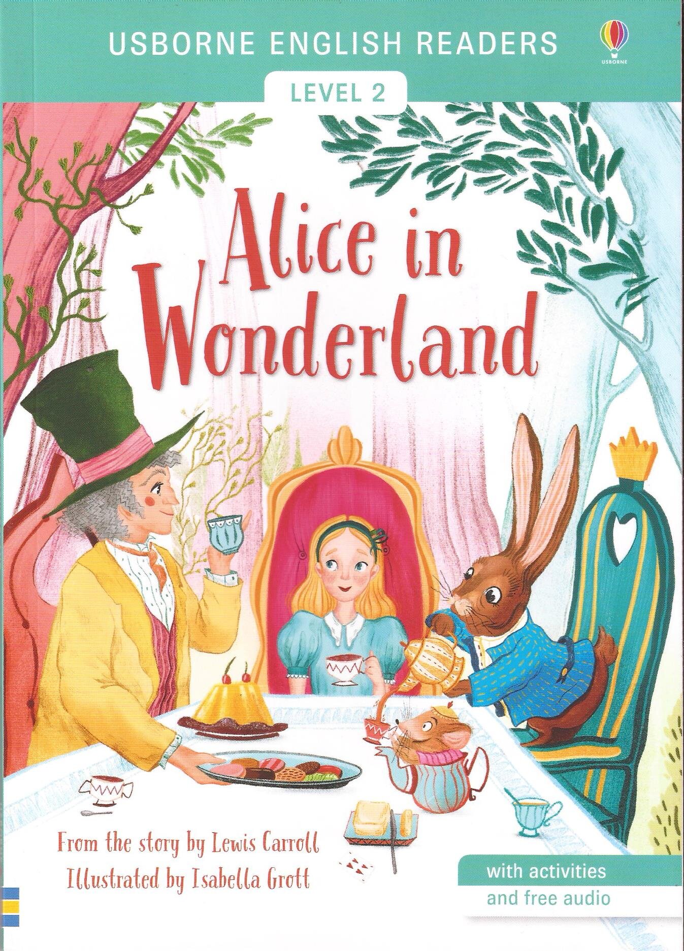 ALICE IN WONDERLAND - Usborne English Readers Level 2 - Kel Ediciones