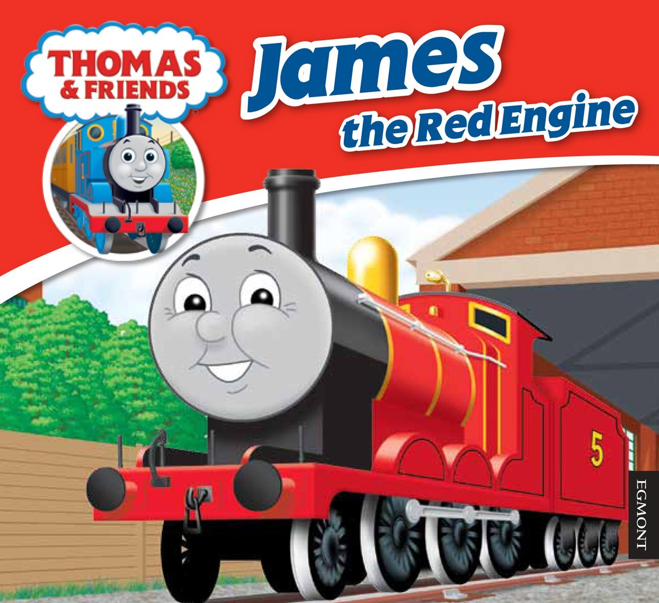 THOMAS & FRIENDS: JAMES THE RED ENGINE - Egmont # - Kel Ediciones