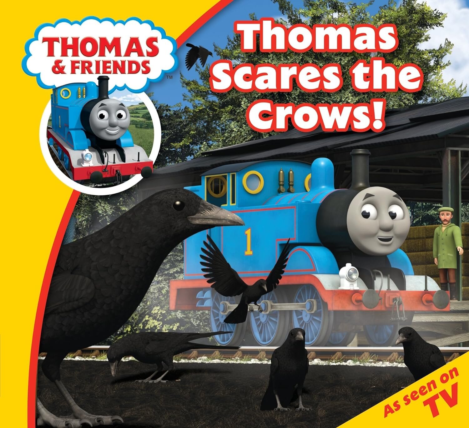 THOMAS & FRIENDS : THOMAS SCARES THE CROWS! - Egmont # - Kel Ediciones