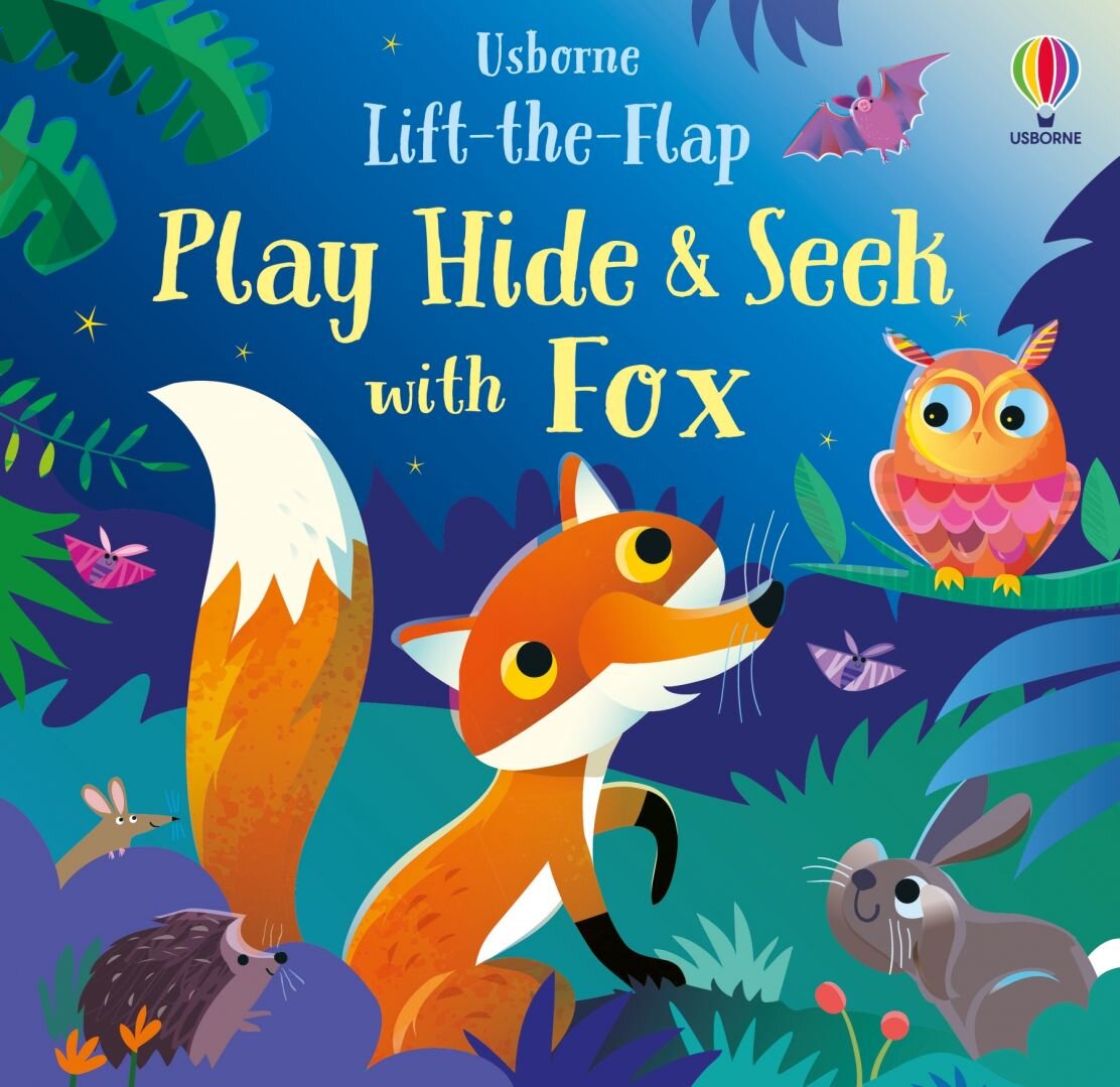 PLAY HIDE & SEEK WITH FOX - Usborne Lift the flap - Kel Ediciones