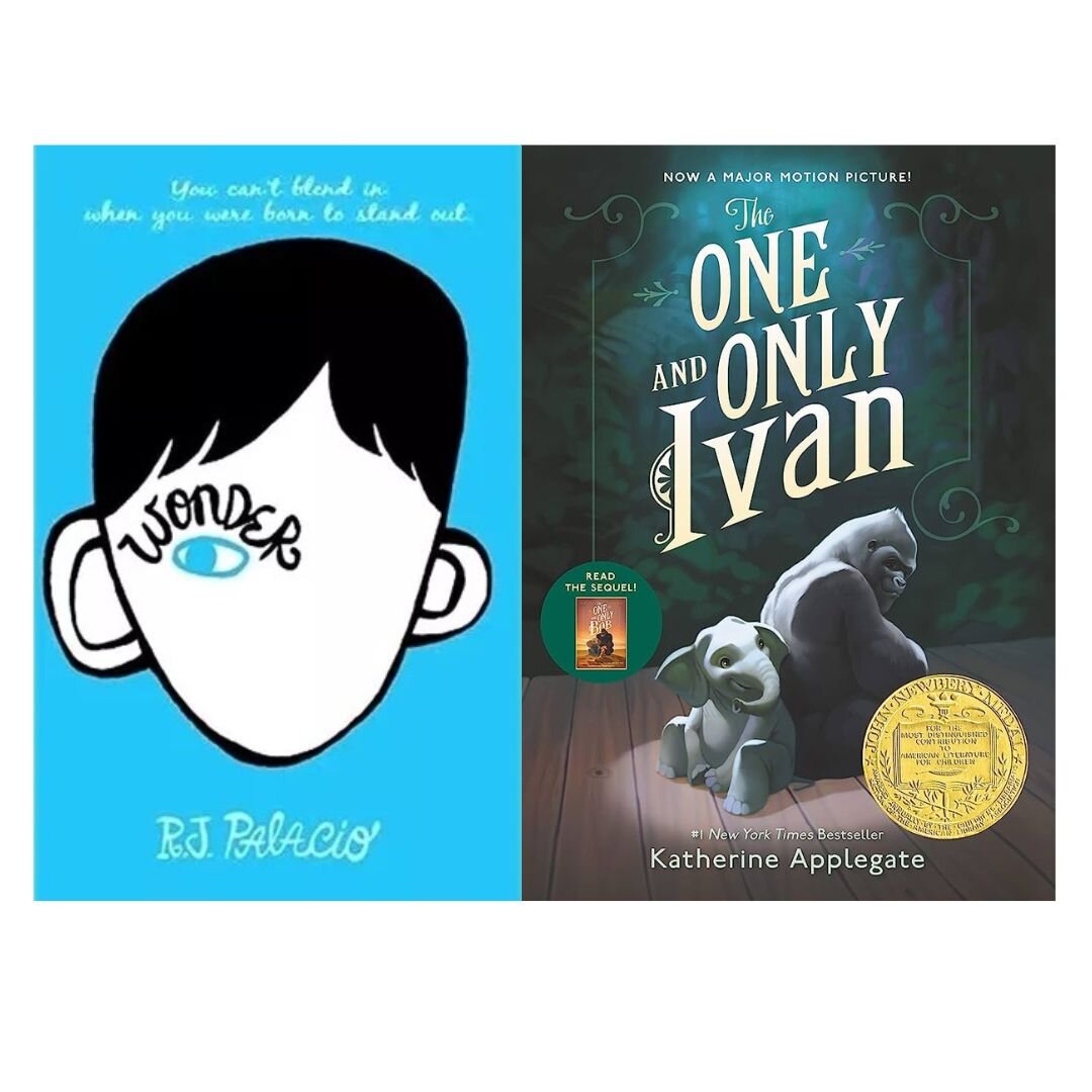 Combo Wonder + The One and Only Ivan (2 libros) Ingles - Kel Ediciones