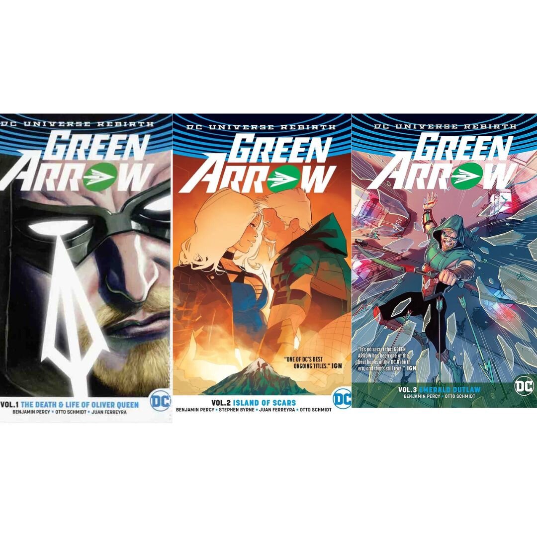 Combo Green Arrow Vol.1, 2 y 3 (3 Comics) Ingles - Kel Ediciones
