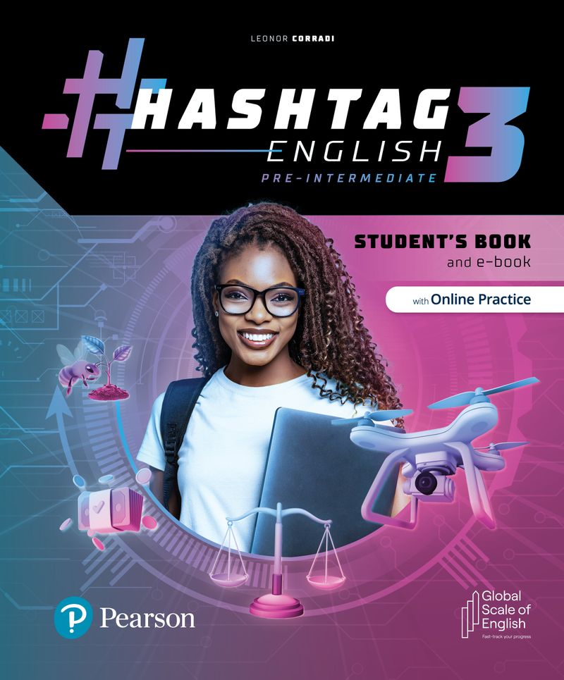 HASHTAG ENGLISH 3 PRE INTERMEDIATE - Student's Book and e-book with ...