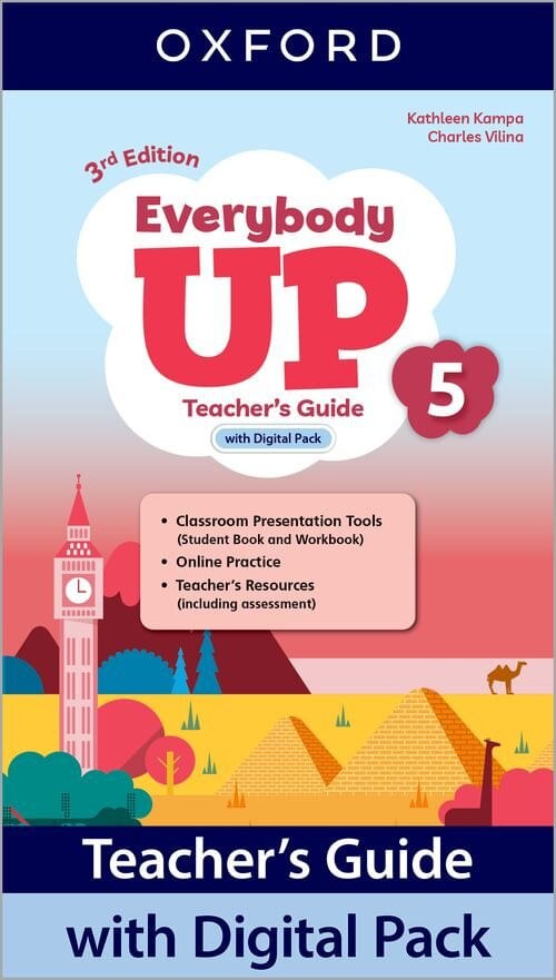 EVERYBODY UP 5 - Teacher's Guide with Digital Pack - Kel Ediciones