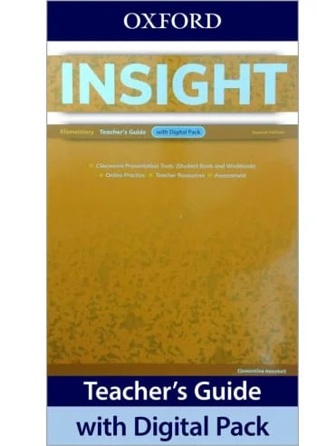 INSIGHT ELEMENTARY - Teacher's Guide with Digital Pack *2nd Edition ...