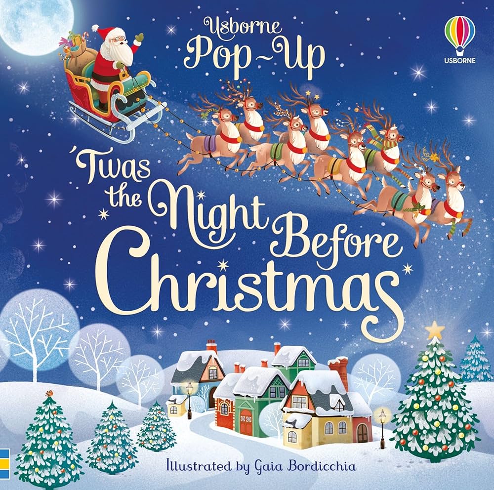 TWAS THE NIGHT BEFORE CHRISTMAS - Usborne Pop-ups - Kel Ediciones